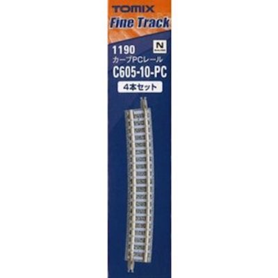 Tomix 1190 Curved PC Track C605-10-PC (F) N Scale | eBay
