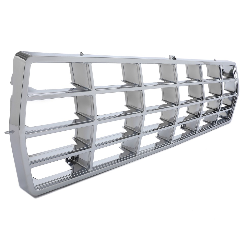1978-1979 Ford F100 F150 F250 F350 Bronco Chrome Grille+Headlight Bezel ...