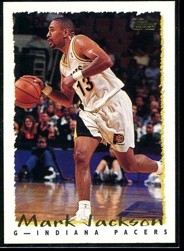 1995 Topps Basketball Mark Jackson #249 Indiana Pacers | eBay