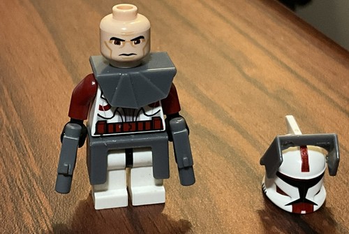 LEGO Star Wars Commander Fox Phase 1 Clone Trooper Minifigure sw0202a ...