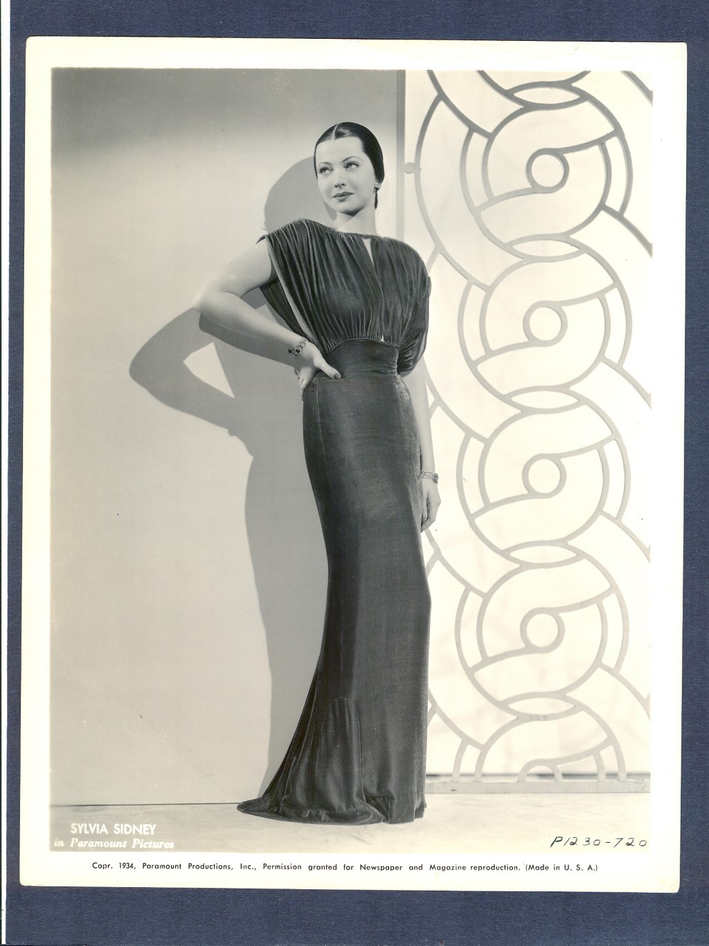 GORGEOUS + SEXY SYLVIA SIDNEY 1934 PORTRAIT IN NICE SHAPE - ART DECO | eBay