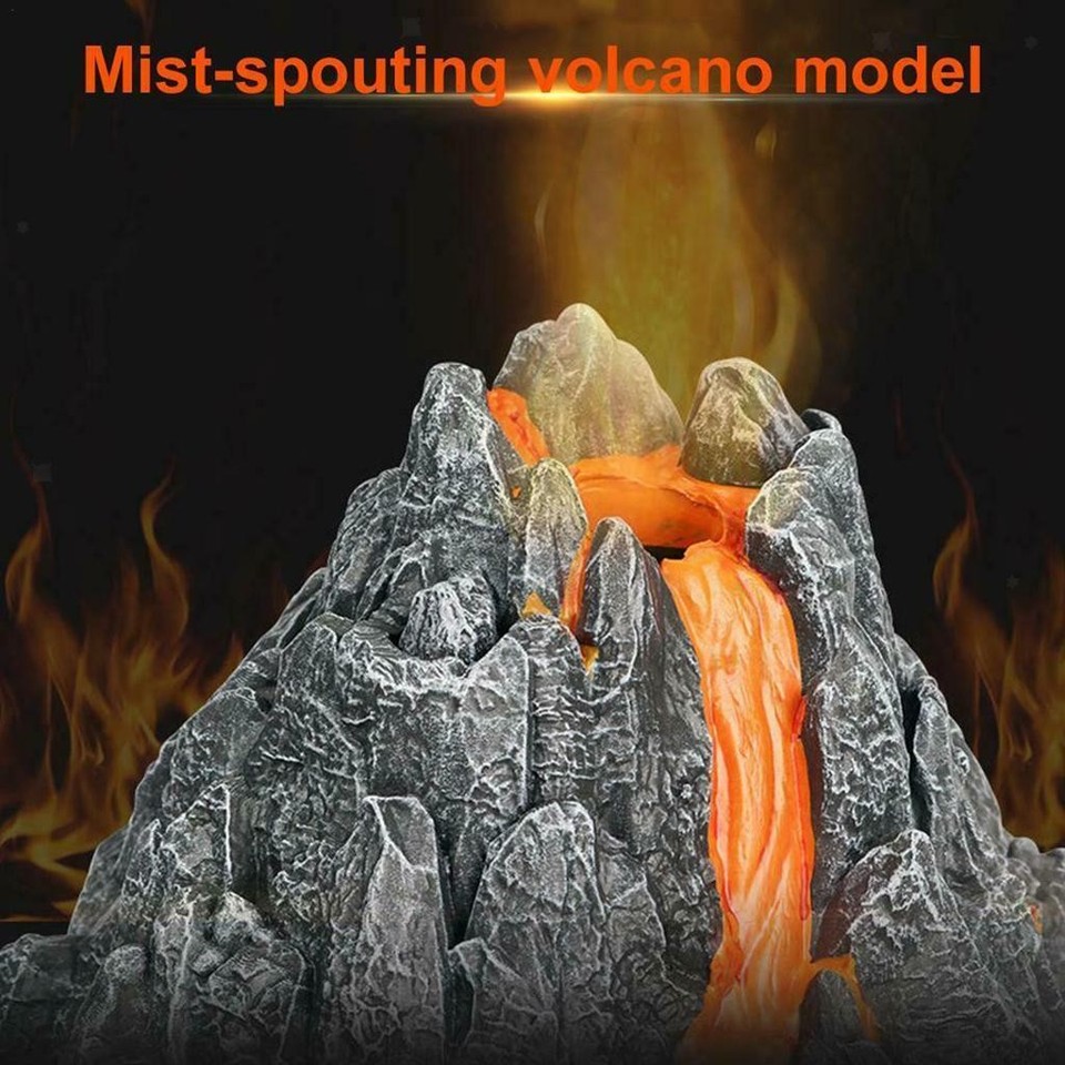 Simulation Volcanic Eruption Model Scene Science Educational | eBay ...