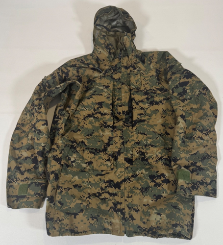 USMC APECS GoreTex Parka Jacket Woodland MARPAT Small Long | eBay