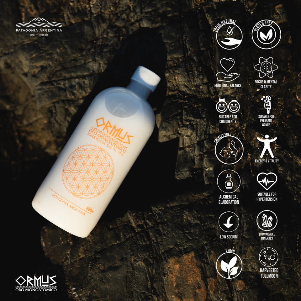 MONOATOMIC GOLD ORMUS 17oz-MEMORY AID,ENERGETICALLY ENHANCED ...