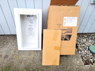 Kidde 468044 Potter Roemer Semi-Recessed 5-Pound Fire Extinguisher ...