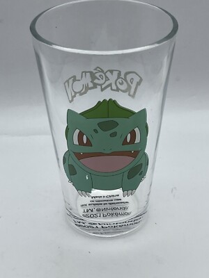 Nintendo Pokemon Tall Hi-Ball Drinking Glasses Bulbasaur 2021 15cm ...