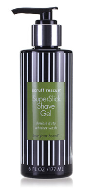 SUPER SLICK SHAVING GEL for MEN, vegan | Scruff Rescue | Max Green ...
