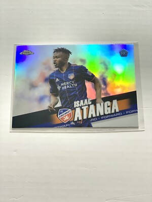 2022 Topps Chrome MLS #159 Isaac Atanga RC FC Cincinnati Refractor | eBay