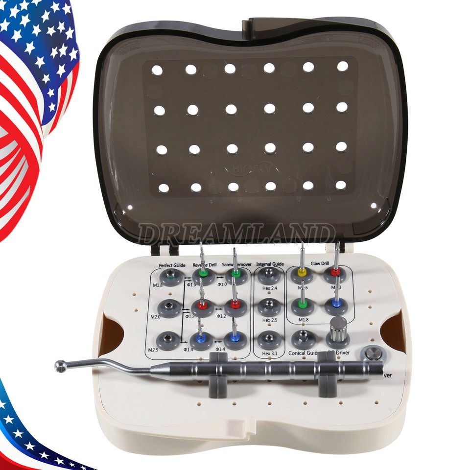 Broken Screw Total Remove Kit SOS Dental Tool Instrument | eBay