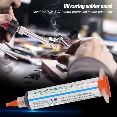 10CC UV Curable Solder Mask PCB Circuit Board Soldering Paste (Blue) | eBay