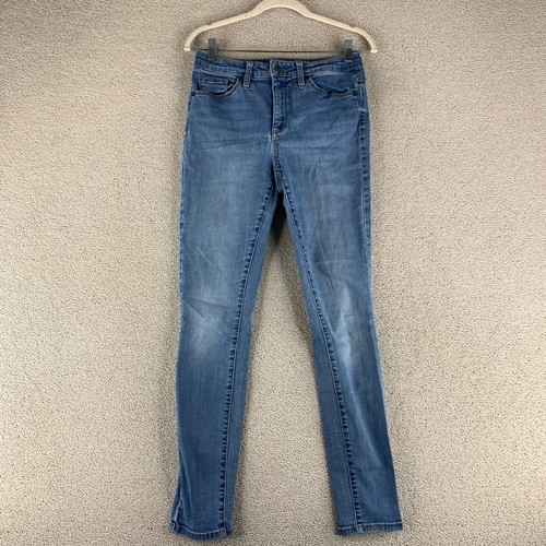 Universal Thread High Rise Skinny Jeans Women's Size 6/28 Blue 5-Pocket ...