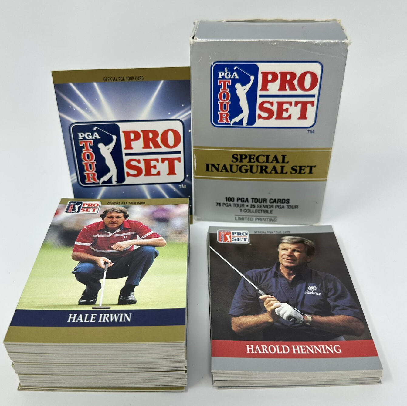 PGA Tour Pro Set Trading Cards Limited Special Inaugural Set of 100 ...