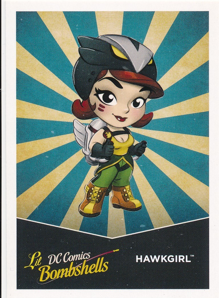L9 HAWKGIRL 2017 Cryptozoic DC Comics Bombshells LIL BOMBSHELLS card | eBay