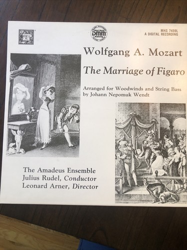 Wolfgang A. Mozart the marriage of Figaro vinyl | eBay