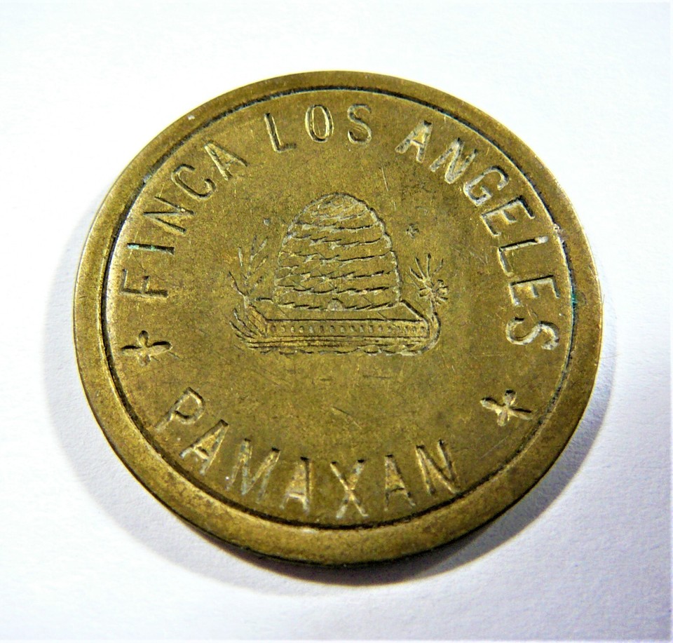 Guatemala Finca Los Angeles Pamaxan + Emilio De Leon + Brass Token 34mm ...