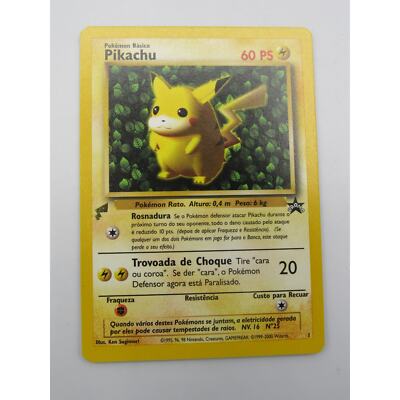 Pikachu World PWCP Promo (Ivy) 1 Pokemon TCG Near Mint Portuguese 2000 ...