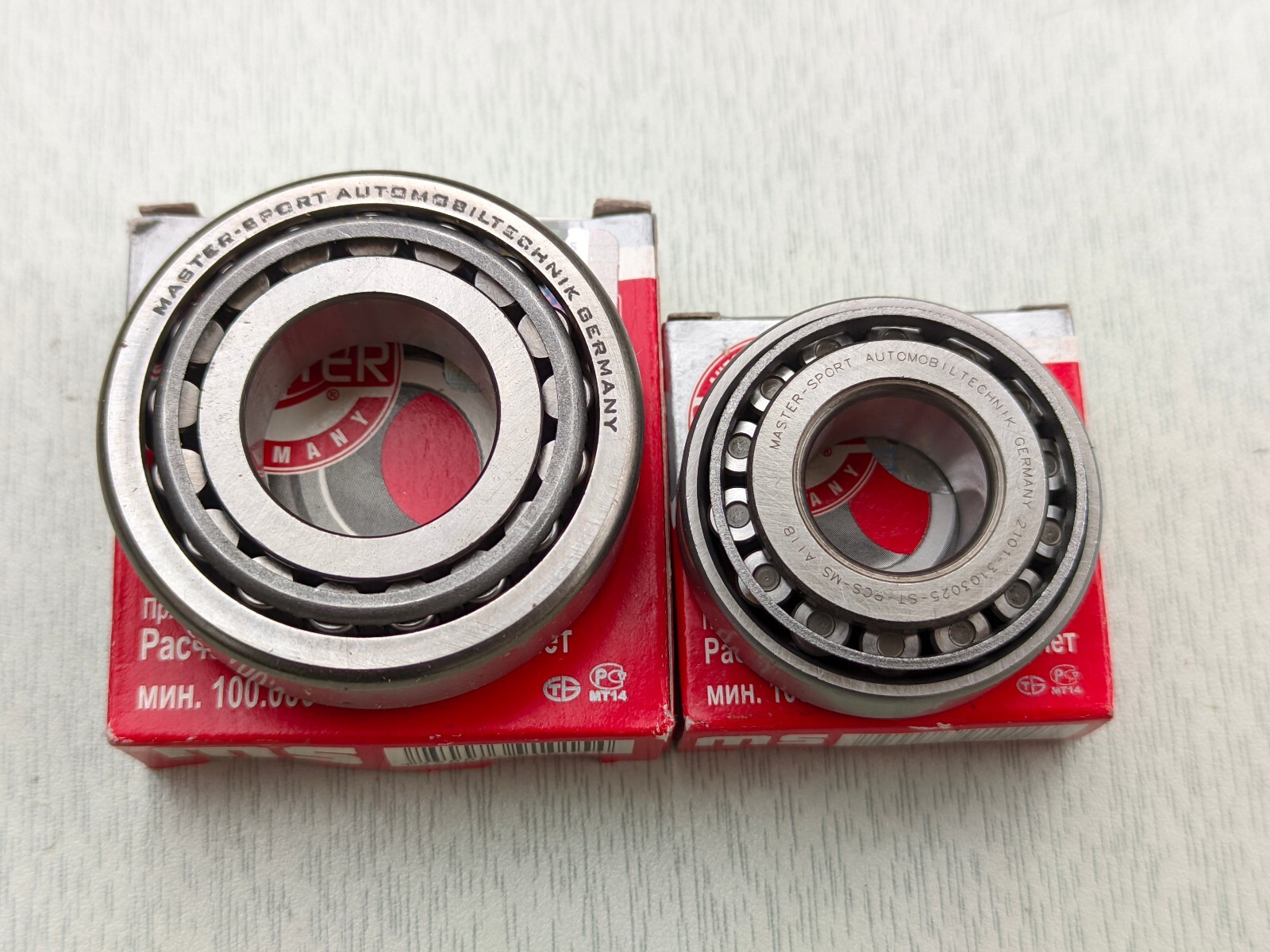 Lada 2101-2107 Front Hub Bearing Kit | Master-Sport | Wheel Bearing ...
