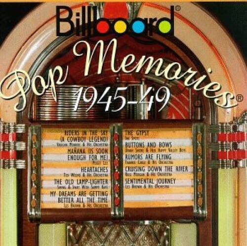 Billboard Pop Memories: 1945-1949 - Audio CD By Various Artists - VERY ...