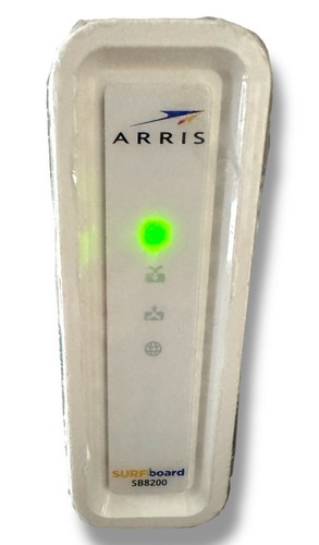 Arris SB8200 Cable Modem Doc sIS 3.1 32x8 Gigabyte Cable Modem. Works ...