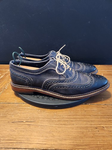 Classic Allen Edmonds Neumok Wing Tip Oxford Lace Up Shoes Size 10.5D ...