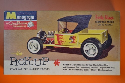 Monogram Forty Niner 1960's Compact Model - "The PICK-UP FORD "T" HOT ...