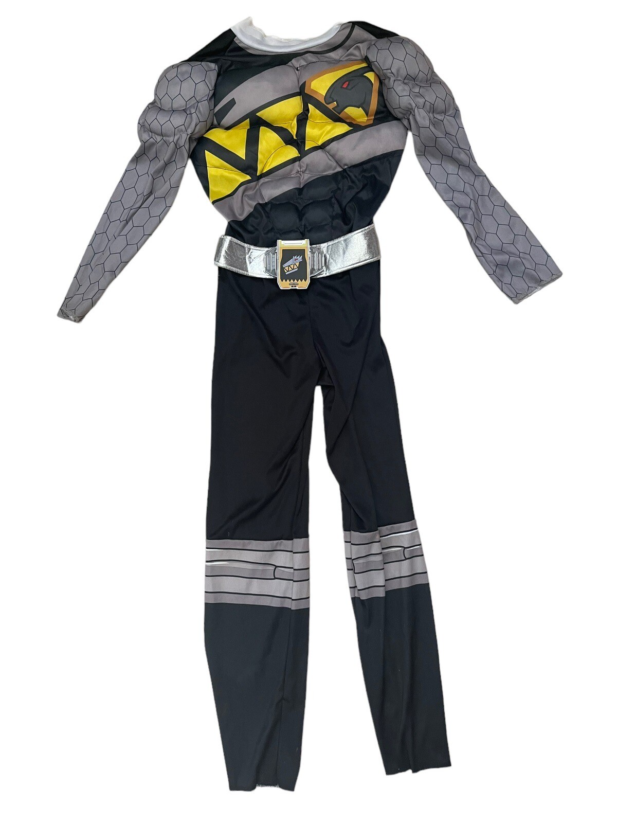 Muscle Black Power Rangers Dino Superhero Bodysuit Co… - Gem