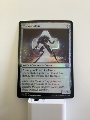 MTG DMR: Thran Golem (Artifact Creature) Dominaria Remastered Foil 234 ...
