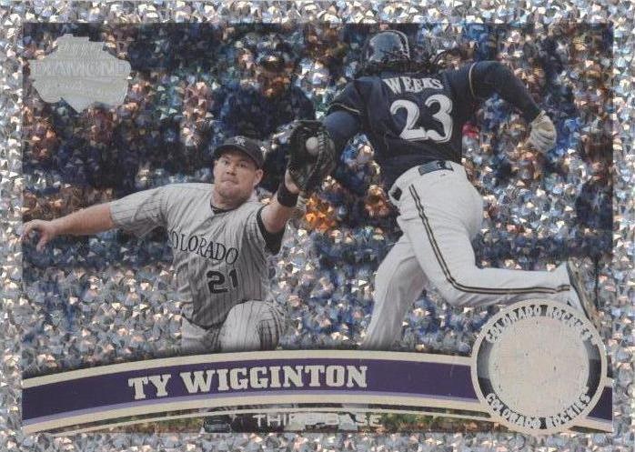 2011 Topps Update Series - Ty Wigginton #US2 Platinum Diamond ...
