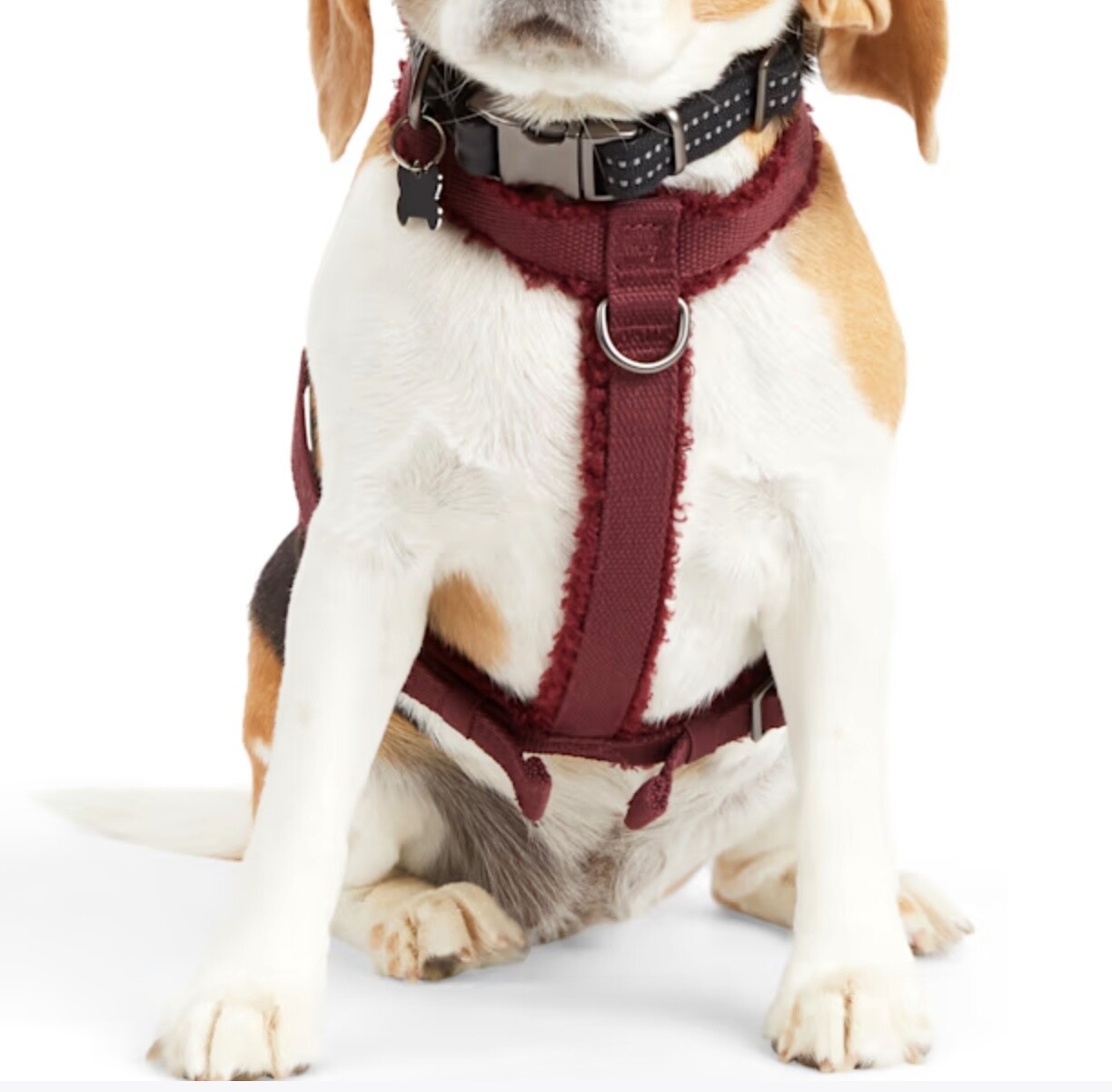 Reddy Burgundy Fleece Dog Harness, XX-Large/3X-Large | eBay
