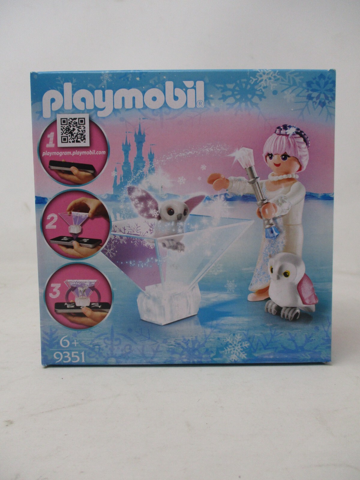 Playmobil Playmogram 3D Magic Ice Crystal Princess with Owl 9351 | eBay