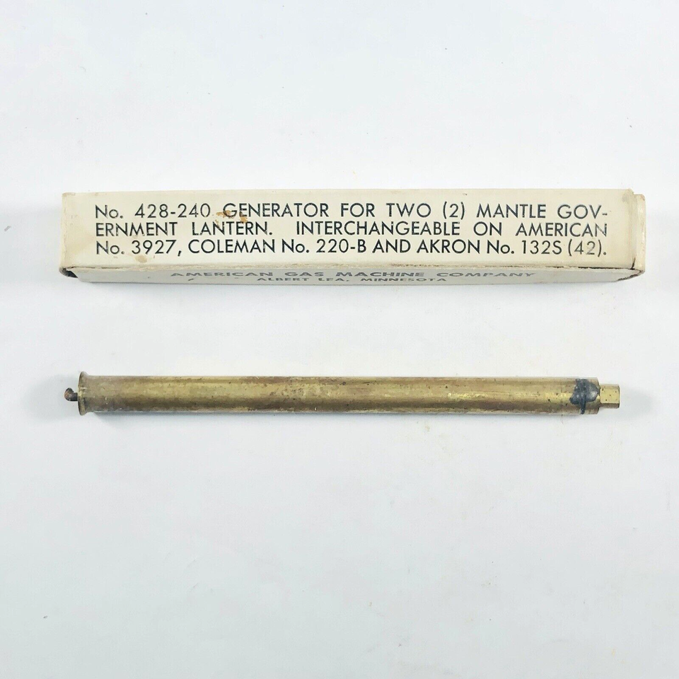 Vintage NOS AGM 428-240 Same as Coleman T44 220 228 Lantern Generator ...