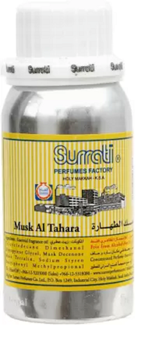 Surrati Musk Al Tahra Boîte en aluminium Floral Attar Parfum sans ...