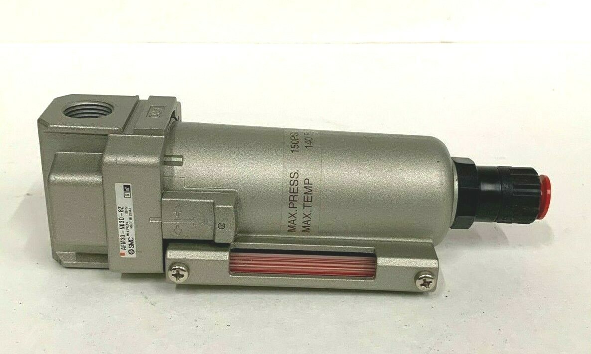 SMC Corporation SMC AFM30-N03D-8Z Mist Separator Removes Oil Mist Metal ...