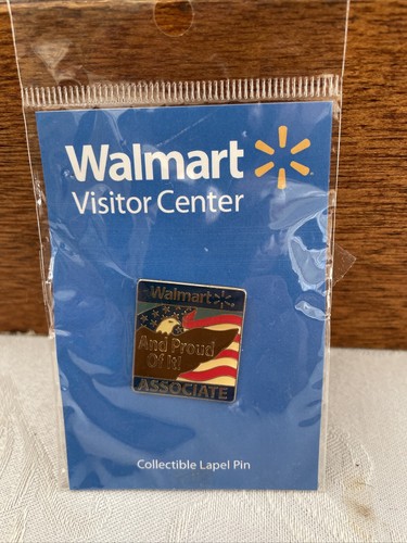 Walmart Associate Pin NEW SEALED Walmart Museum Bentonville Arkansas AR ...