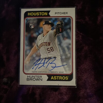 hunter brown rookie card | eBay