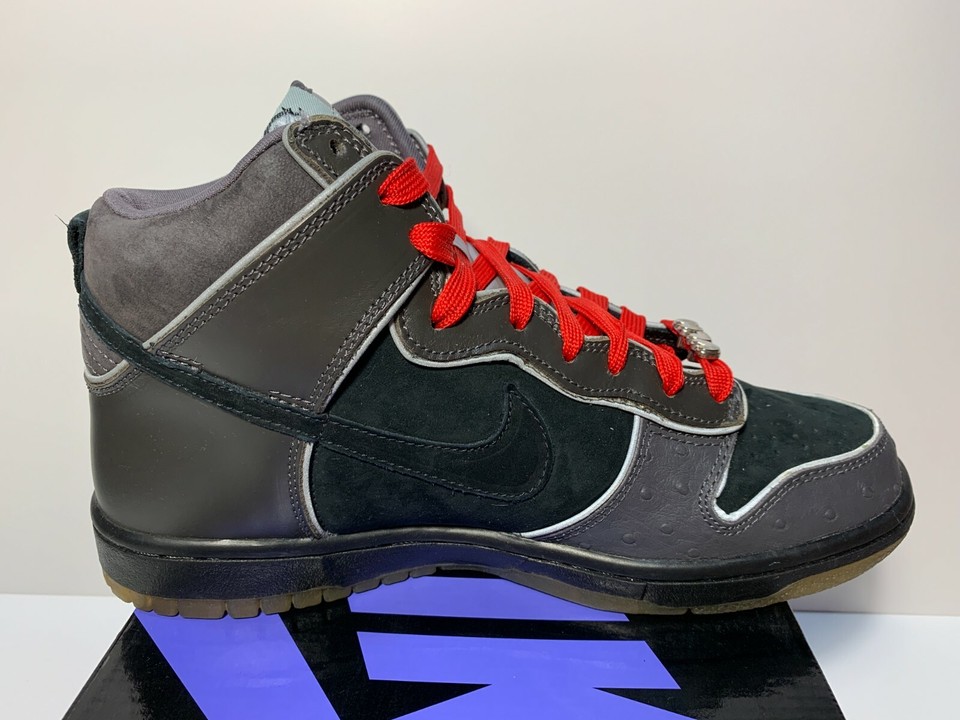 2007 NIKE DUNK HIGH PREMIUM SB MF DOOM SIZE 7.5 RARE SUPREME HULK ...
