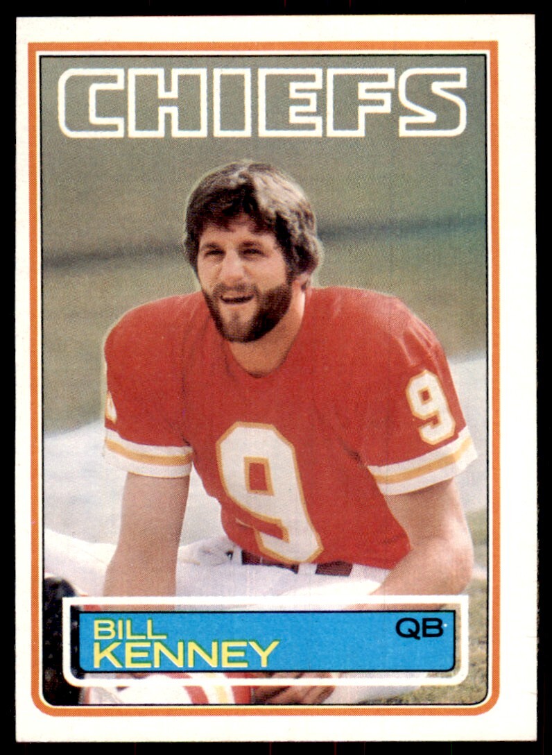 1983 Topps Bill Kenney Football Cards #289 | eBay