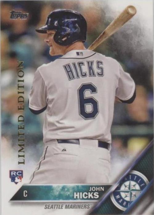 2016 Topps - John Hicks #22 Limited Edition (RC) for sale online | eBay