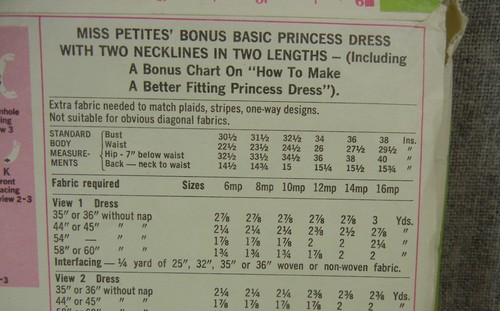 Simplicity 8887 Misses Petite Princess Dress 2 necklines lengths Size ...