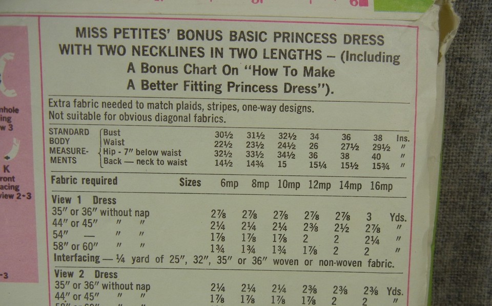 Simplicity 8887 Misses Petite Princess Dress 2 necklines lengths Size ...