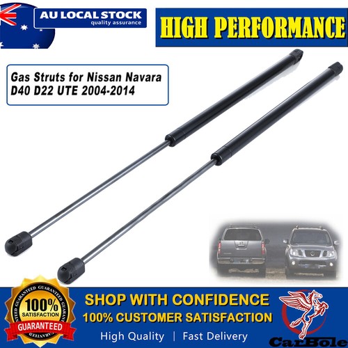 2x Tailgate Gas Struts for Nissan Navara D40 D22 UTE 2004-2014 Tail ...