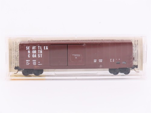 N Scale Micro-Trains MTL 30160 SNCT Seattle & North Coast 50' Box Car ...