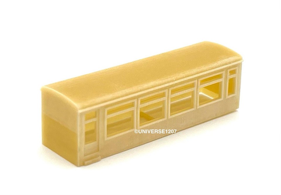 Nn3/Nm DHR Class B 0-4-0ST Steam Locomotive & 3-Passenger Coach Kit 6 ...