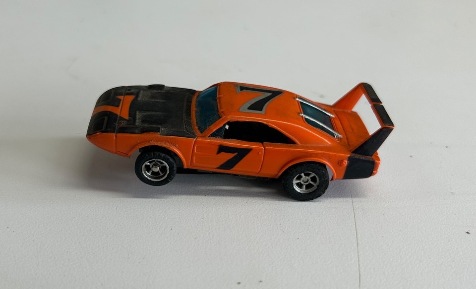 AFX AURORA 1753 ORANGE DODGE CHARGER DAYTONA CAR HO SLOT CAR - UNTESTED ...