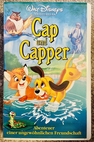 Walt Disney Meisterwerke | Cap und Capper | VHS | Hologramm | RARE ...