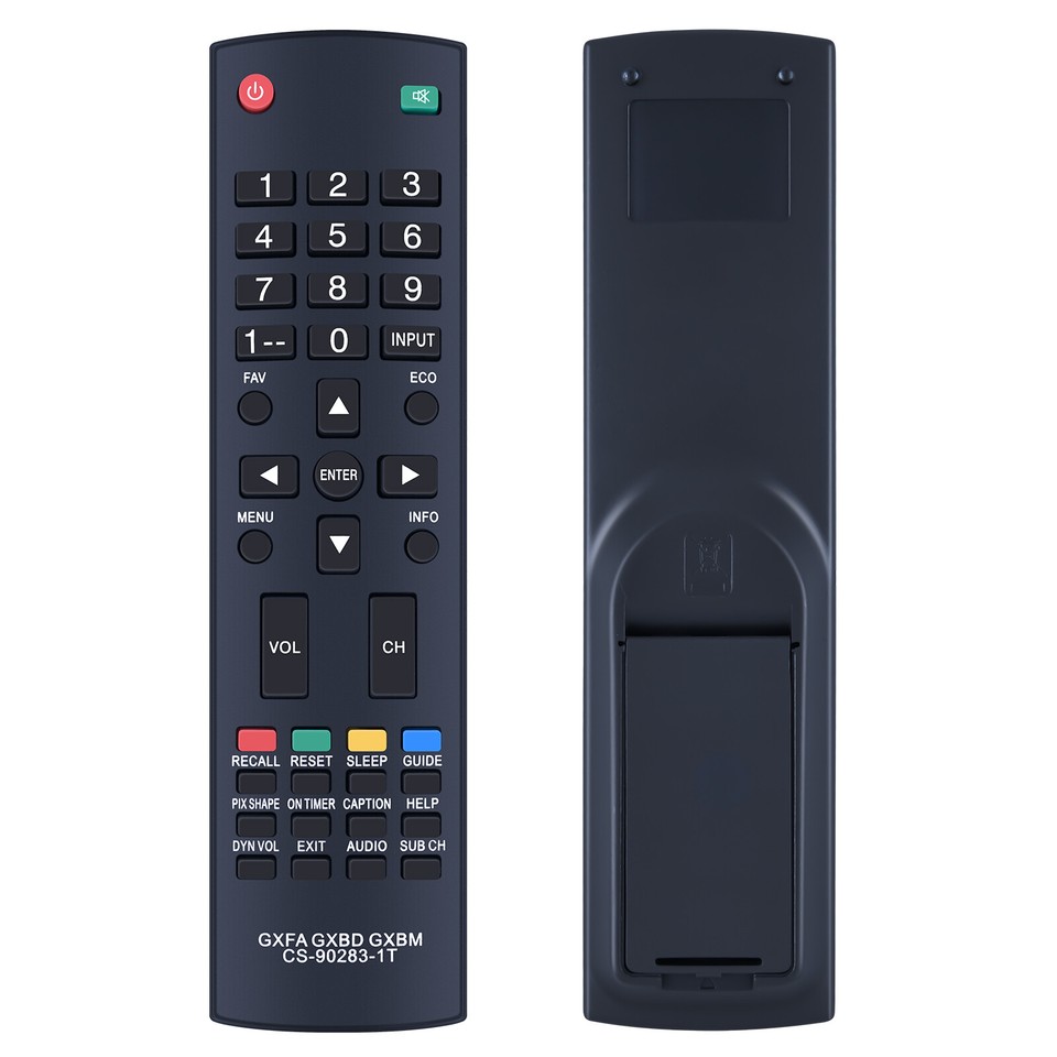 New Replaced TV Controller Remote Control Sub Sanyo GXFA GXBD GXBM CS ...
