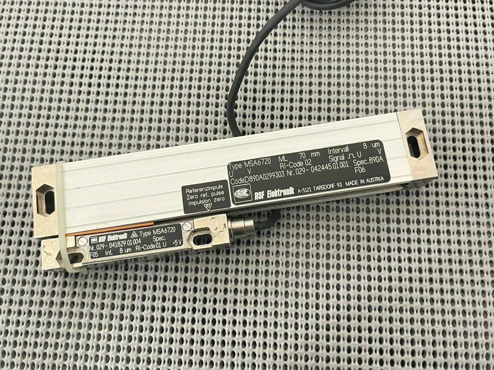 RSF Elektronik MSA 6720 Linear Scale Encoder Measuring Length 70mm | eBay
