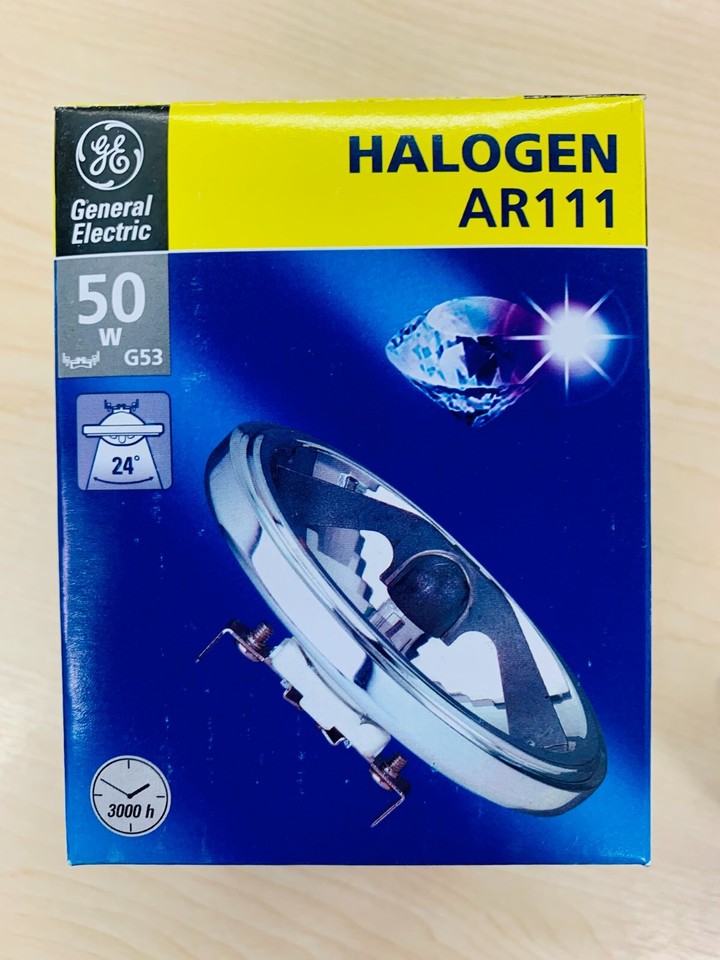 General Electric HALOGEN AR111 50W / Warm White / 10767 / 12V / G53 ...