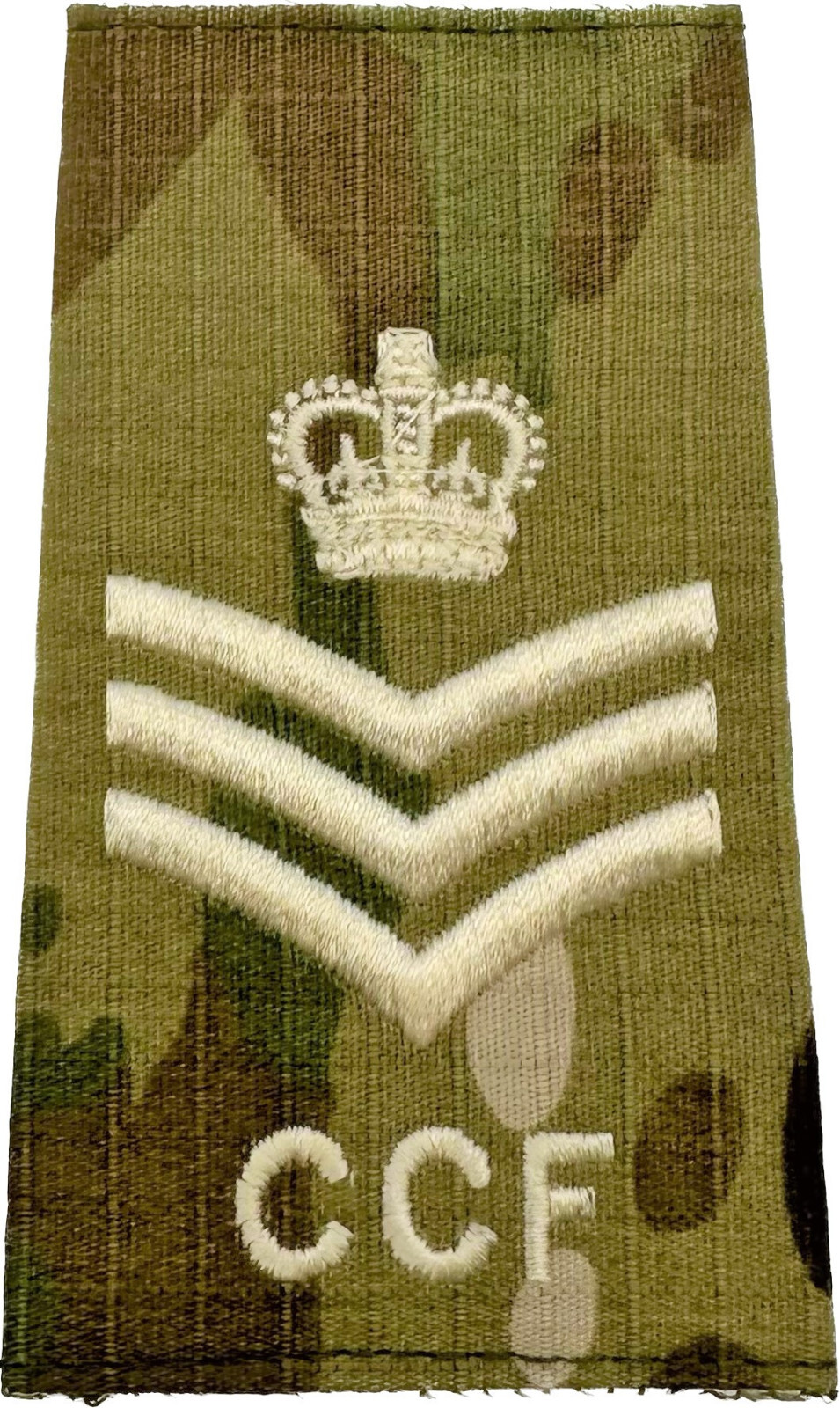 All Ranks Ivory on Multicam / MTP CCF Rank Slide ( Combined Cadet Force ...