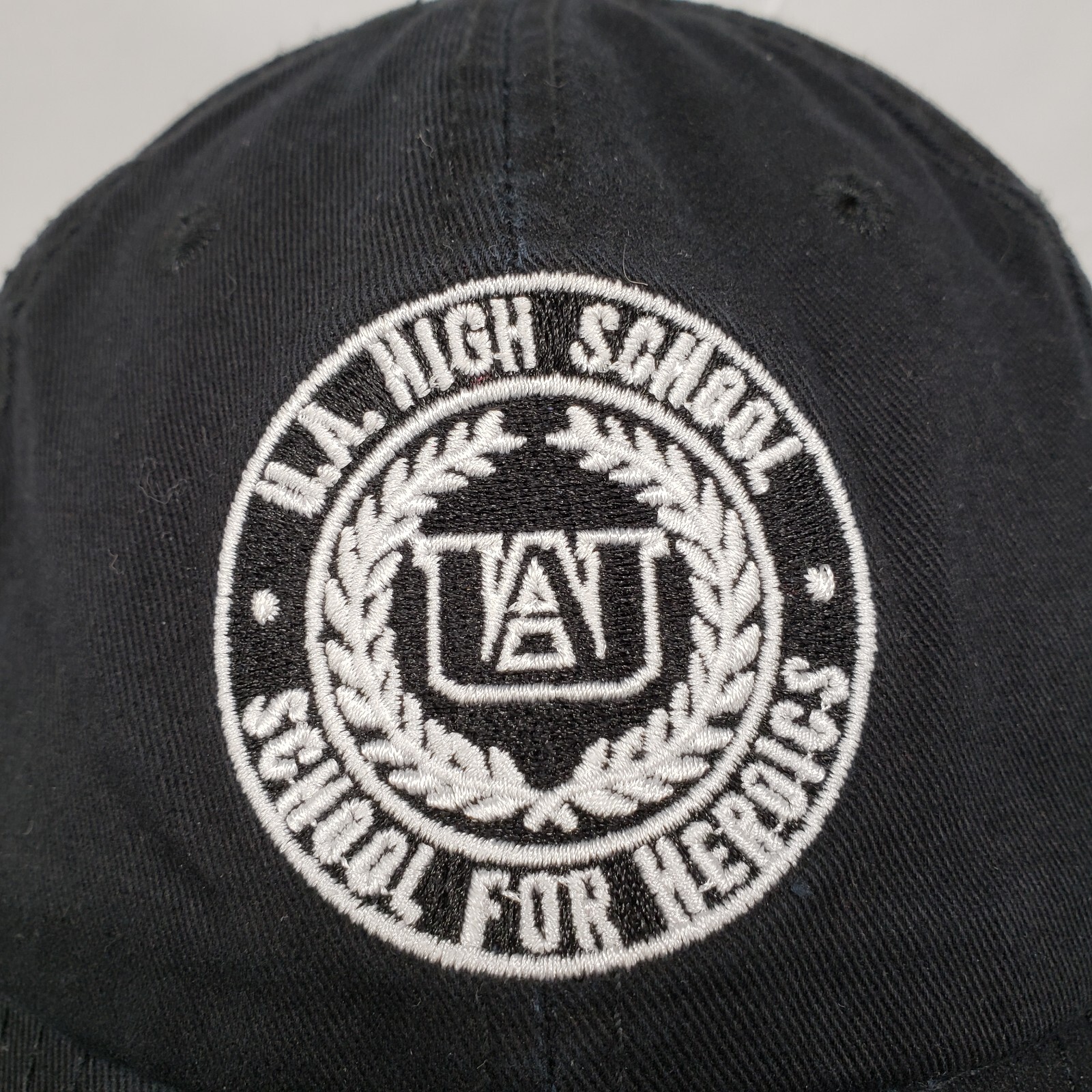My Hero Academia Hat UA High School Seal Emblem Cap Black Funimation ...
